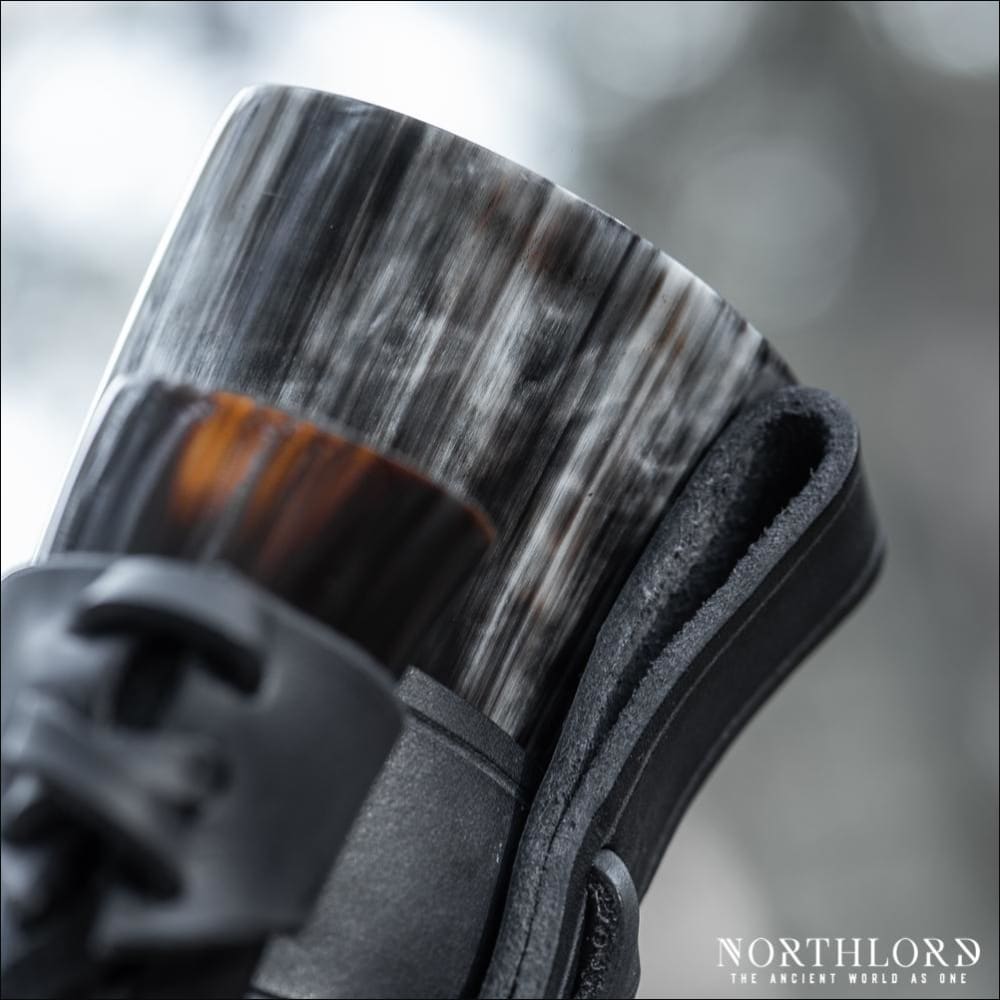 Rocker Drinking Horns Set Shot Horn and Holder - Northlord